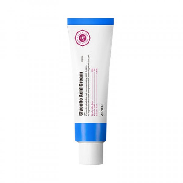 Крем с АНА и ВНА кислотами A'PIEU Glycolic Acid Cream